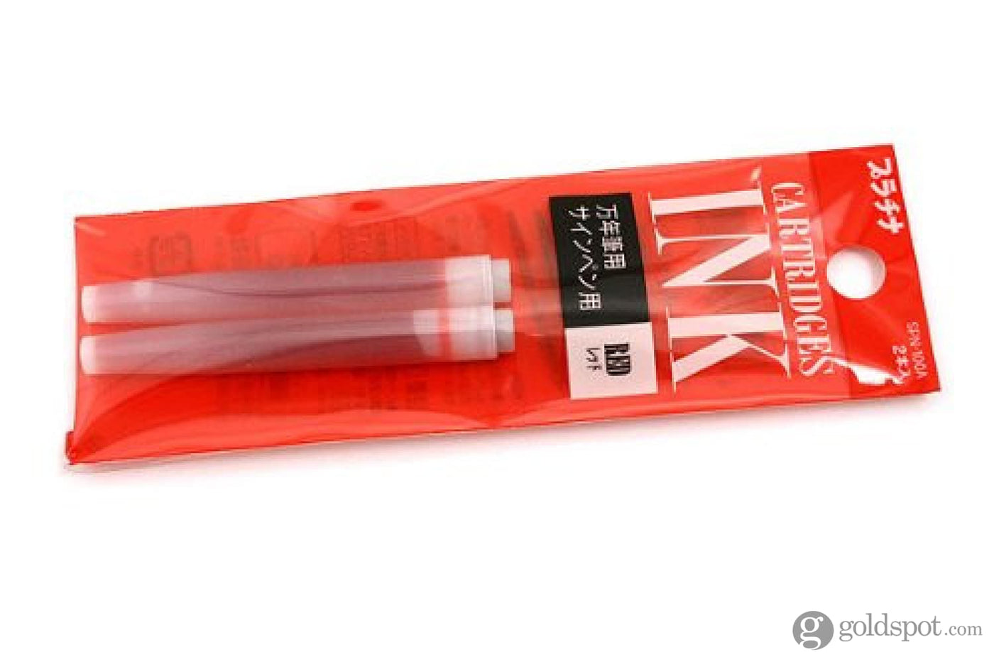 Platinum Preppy Ink Cartridge in Red - Pack of 2 - Goldspot Pens