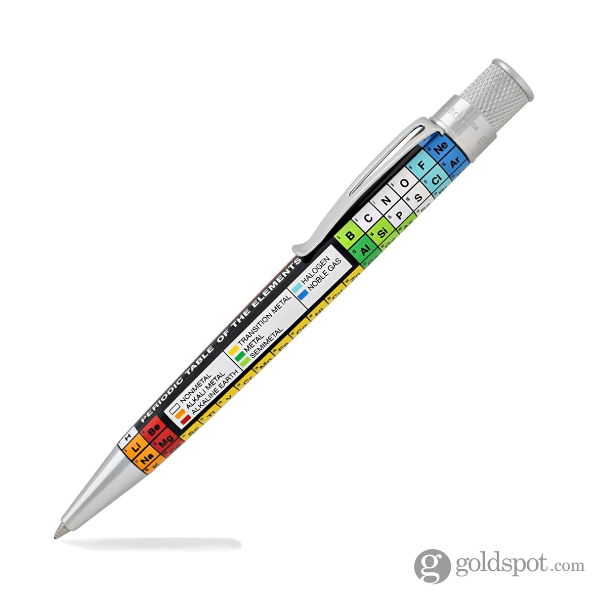 Retro 51 Tornado Rollerball Pen in Dmitri Periodic Table - Goldspot Pens