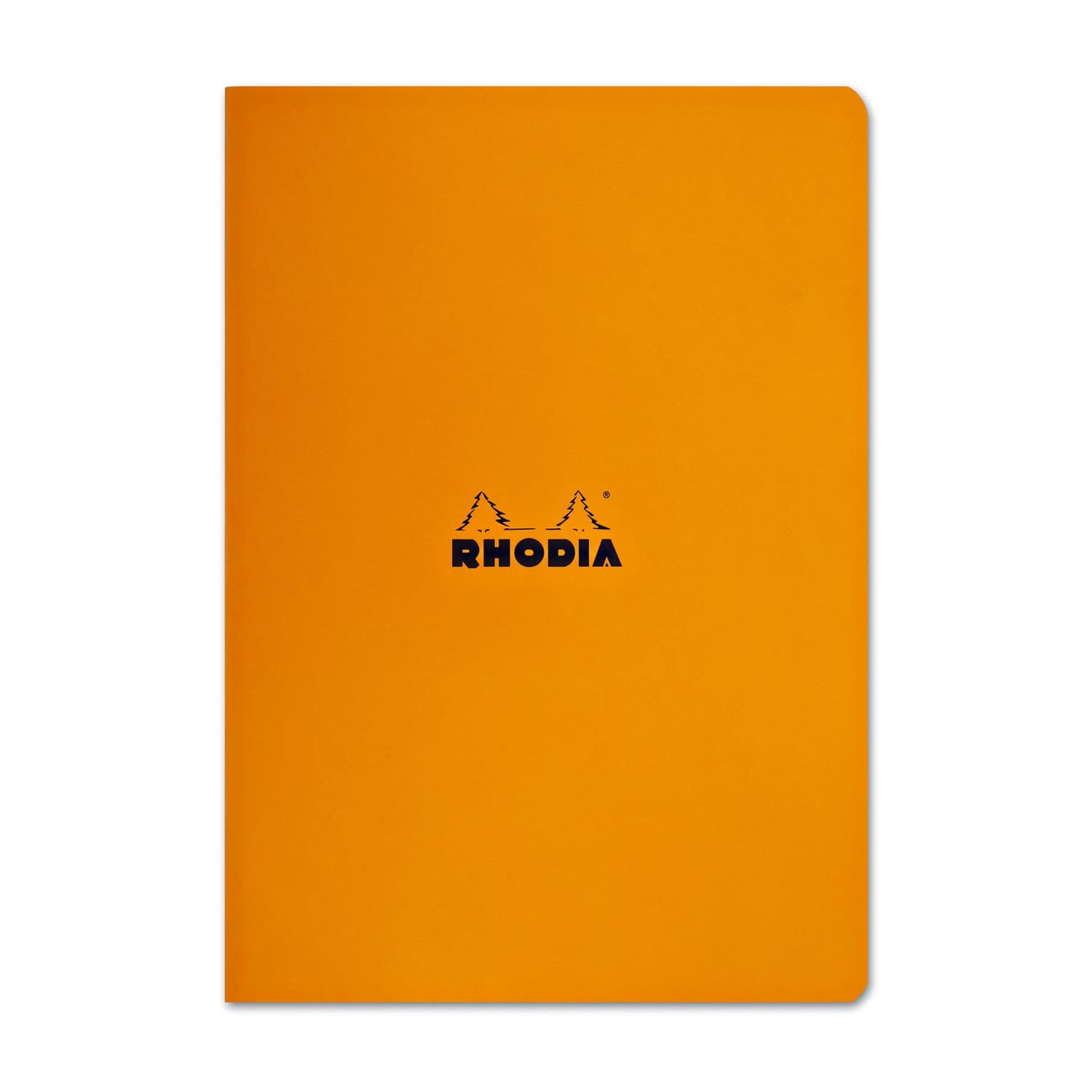 Rhodia Staplebound Graph Paper Notebook in Orange - 3 x 4.75 - Goldspot ...