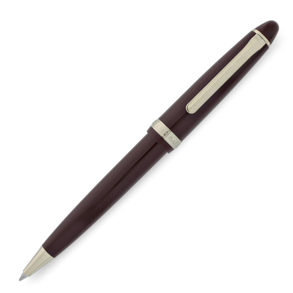 Sailor 1911 Standard Ballpoint Pen in Maroon with Gold Trim - Goldspot Pens
