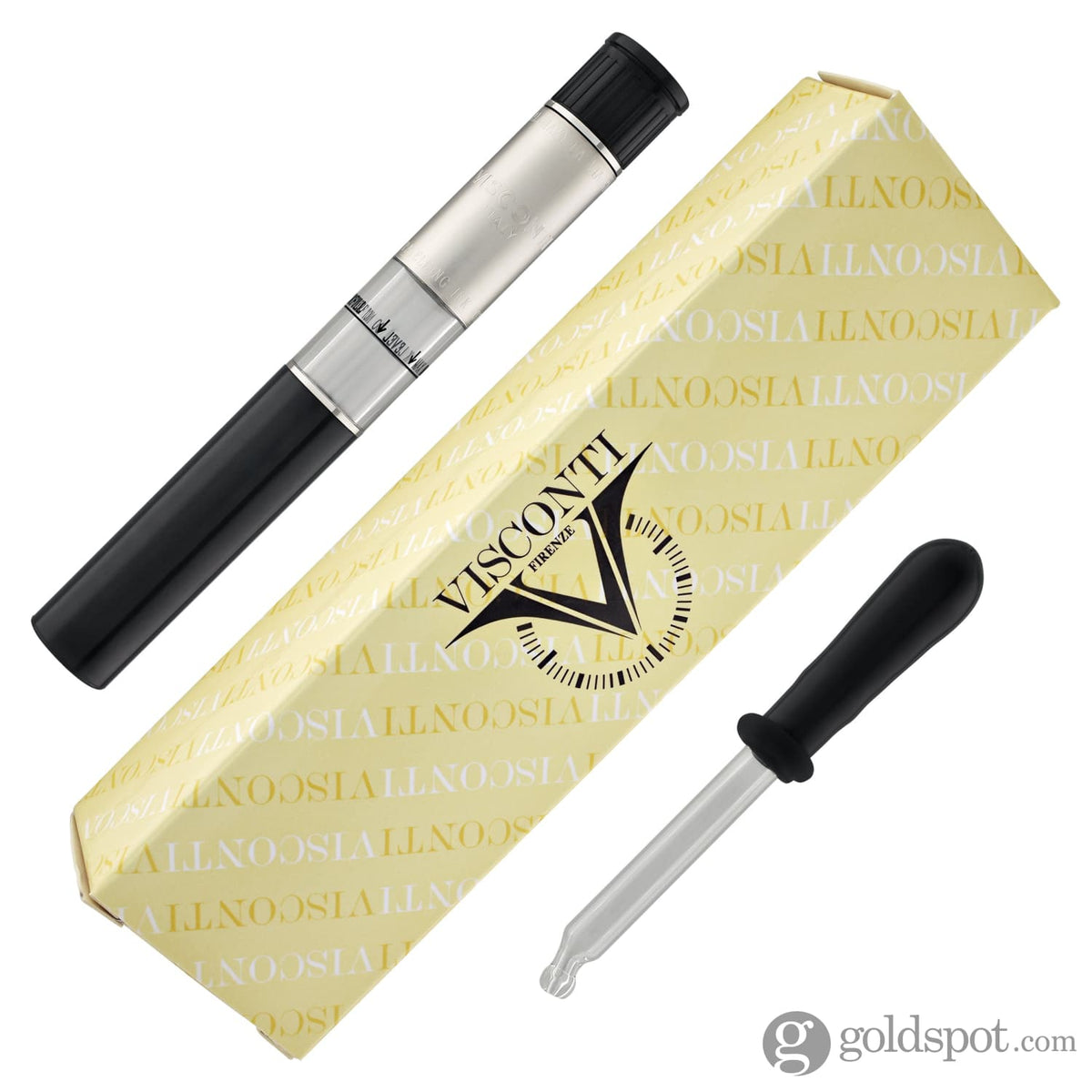 Visconti Traveling Ink Well in Black - Goldspot Pens