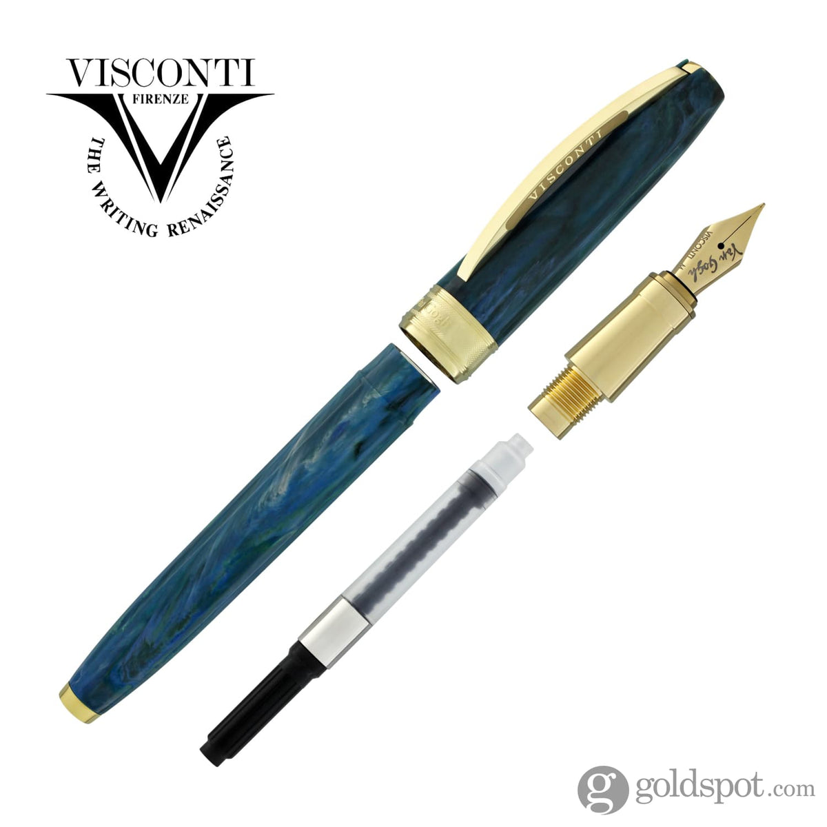 Visconti Van Gogh Fountain Pen in Wheatfield with Crows - Special Edit ...
