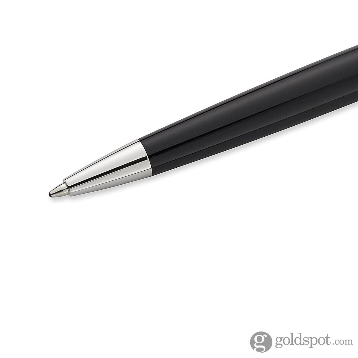 Waterman Hemisphere Ballpoint Pen in Black with Chrome Trim - Goldspot Pens
